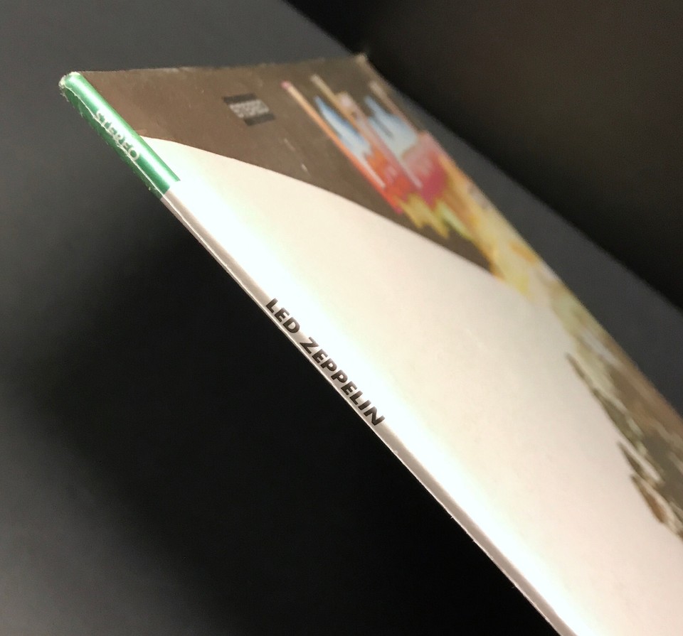 LED ZEPPELIN II LP (SD 8236) STILL SEALED Vintage with TITLE STICKER ...