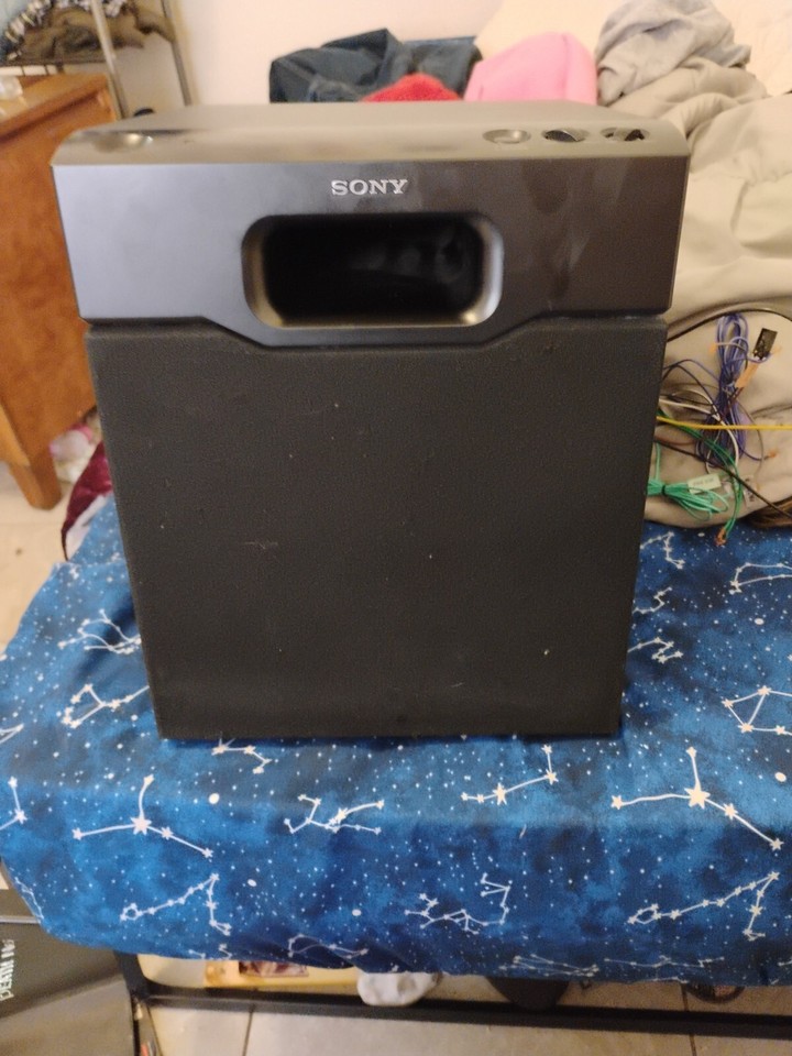 Sony SA WMSP2 50 Watt Active Powered Subwoofer Stere0 | eBay