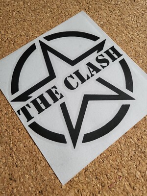 The Clash Band logo Style #3 - Decal Sticker Vinyl Graphic | eBay UK