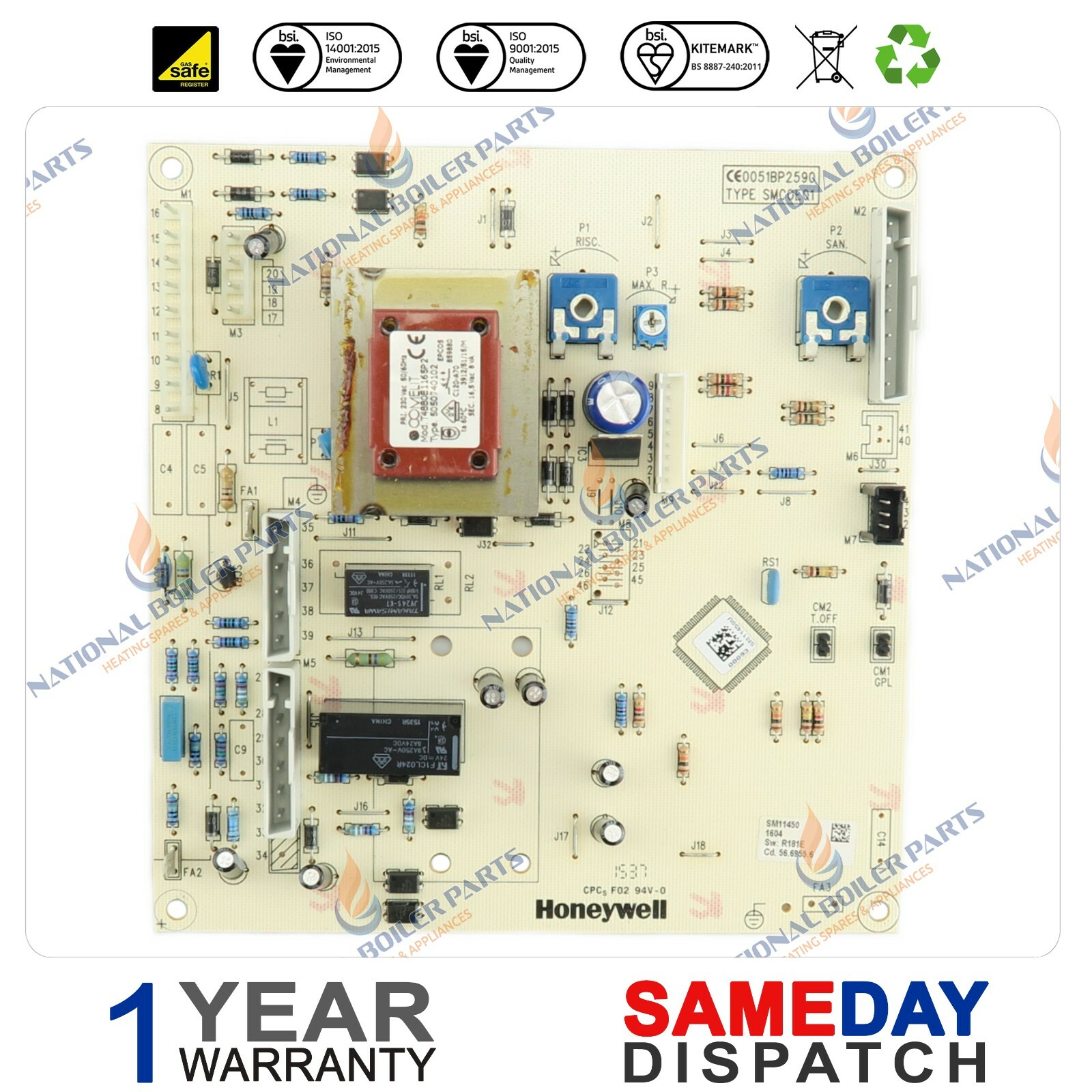 Main Combi 24, 24HE, Performa 24 ECO HE PCB 5112657 | eBay UK