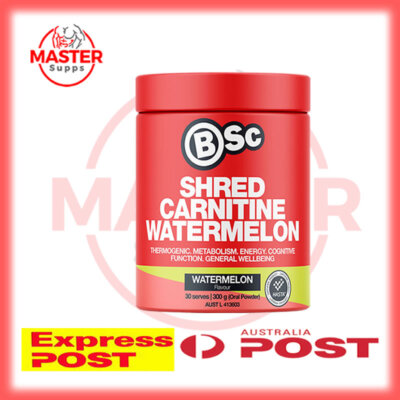 Bsc Body Science Shred Carnitine 30 Servings Express Post | eBay