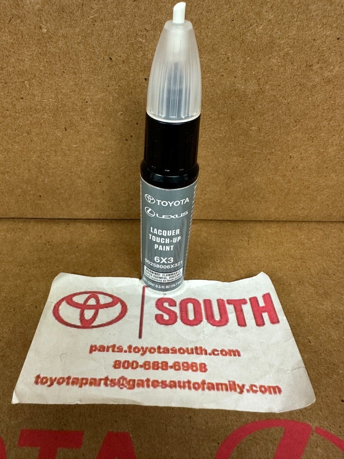 Genuine Toyota Lexus OEM Touch Up Paint 6X3 LUNAR ROCK | eBay