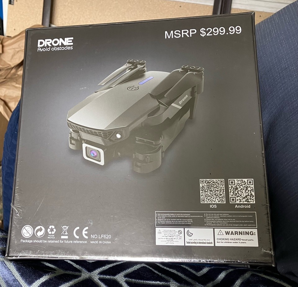 NEW Myshle LF620 Foldable SMS Drone with 4K HD Camera, Black $299.99 ...