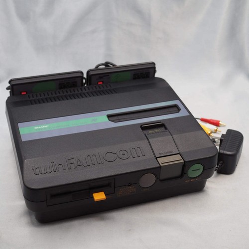 Sharp Twin Famicom Black Nintendo AN505BK New Rubber Belt replaced ...