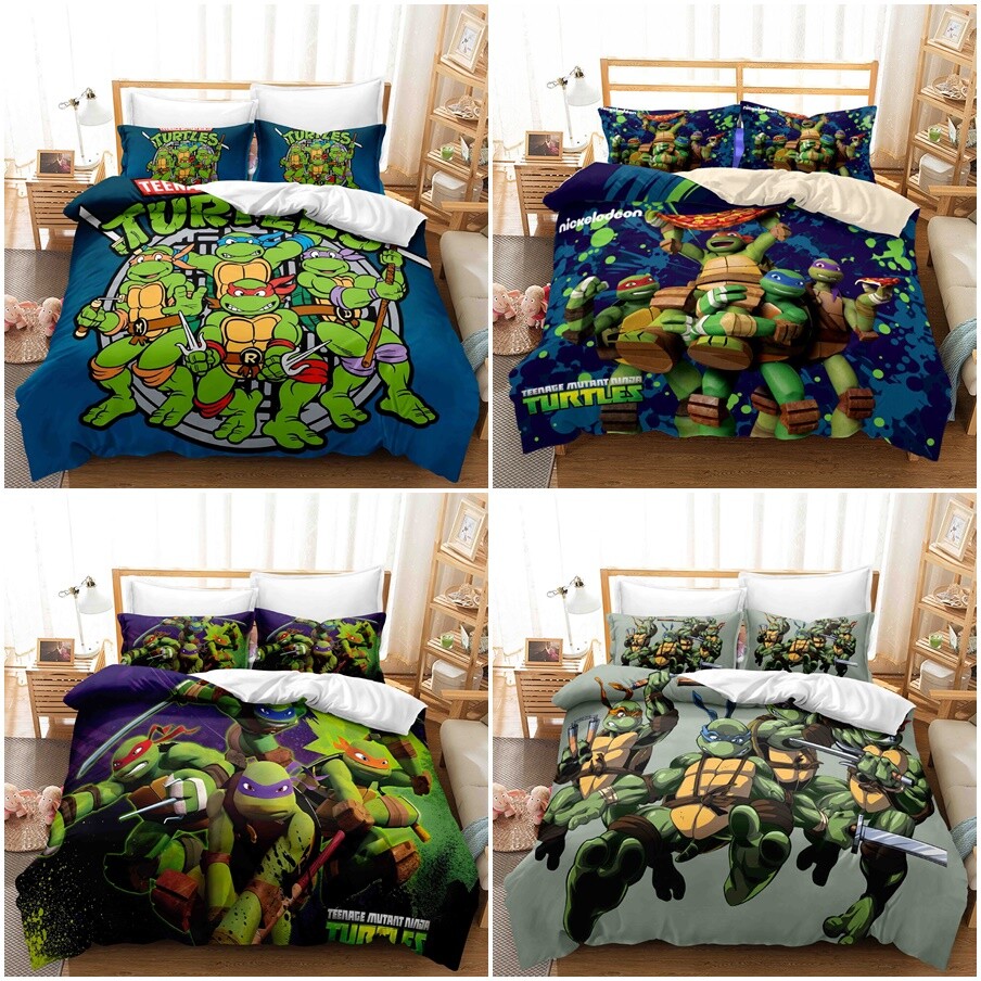 Ninja Turtles Bedroom Set Jay Franco Nickelodeon Teenage Mutant Ninja