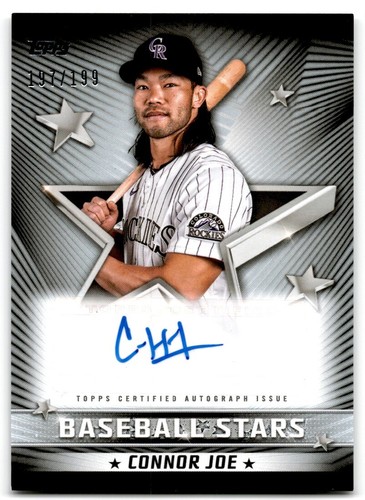 2022 Topps Update Baseball Stars Autographs Connor Joe Auto /199 ...