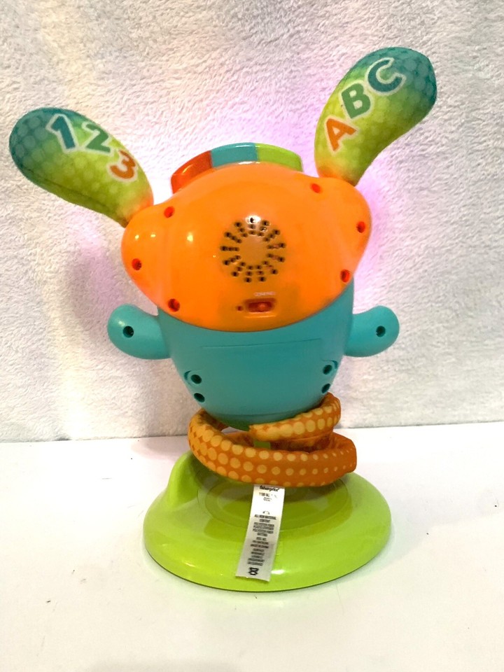 Fisher-Price DJ Bouncin Beats Interactive Musical Learning Toy Lights ...
