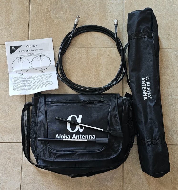 Alpha Antenna 100W HF Mag Loop | eBay