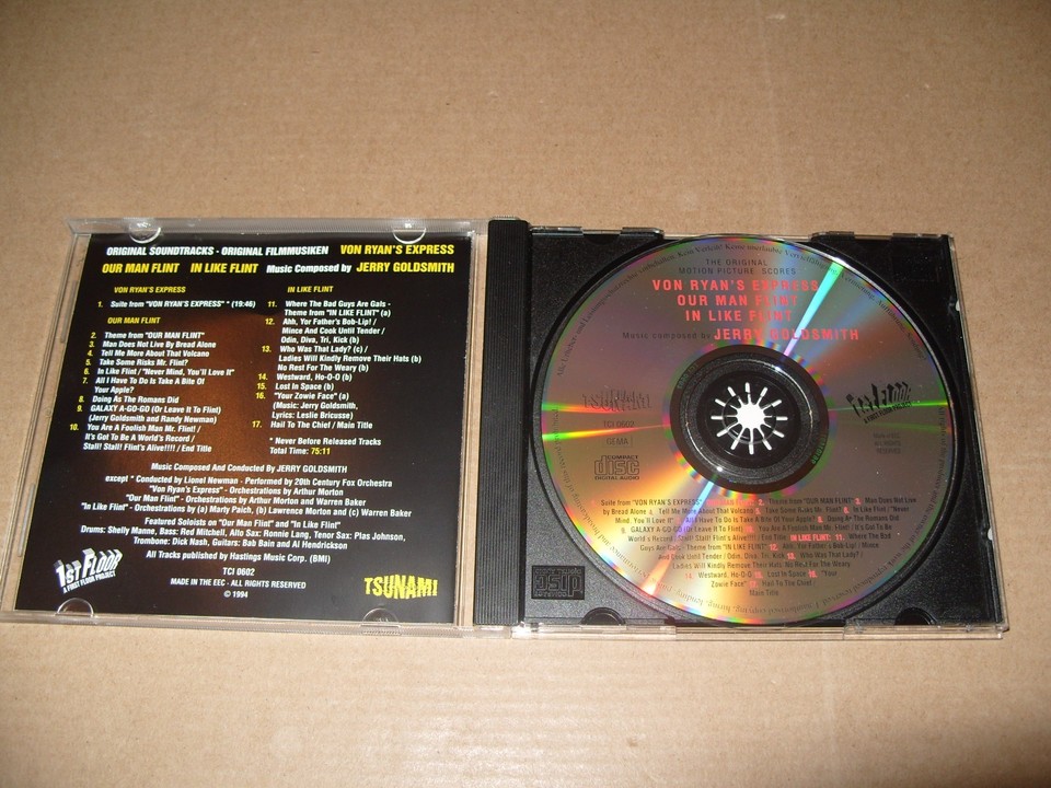 Jerry Goldsmith – Von Ryan's Express / Our Man Flint / In Like Flint ...