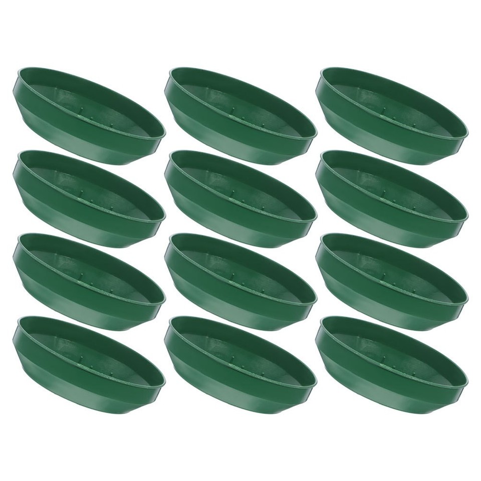 12 Pcs Floral Tray Flower Design Bowl Foam Blocks Holder Diy ...