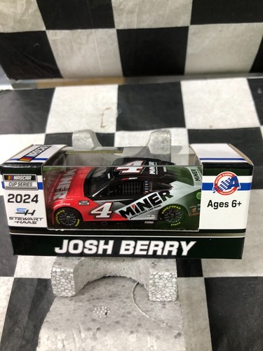 Josh Berry #4 MINER 2024 Mustang Dark Hose 1:64 scale CX42465MINJP | eBay