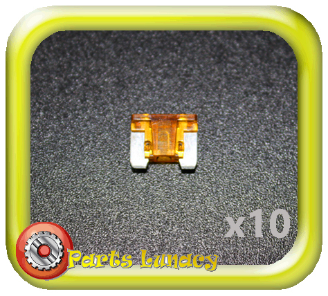 FUSE Wedge Low Profile Mini Blade 5 Amp Orange x10 | eBay Australia