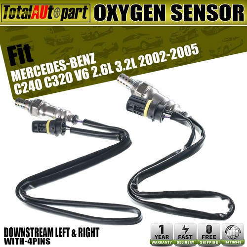 2x Oxygen Sensors for Mercedes-Benz C240 03-05 C320 2005 Upstream ...