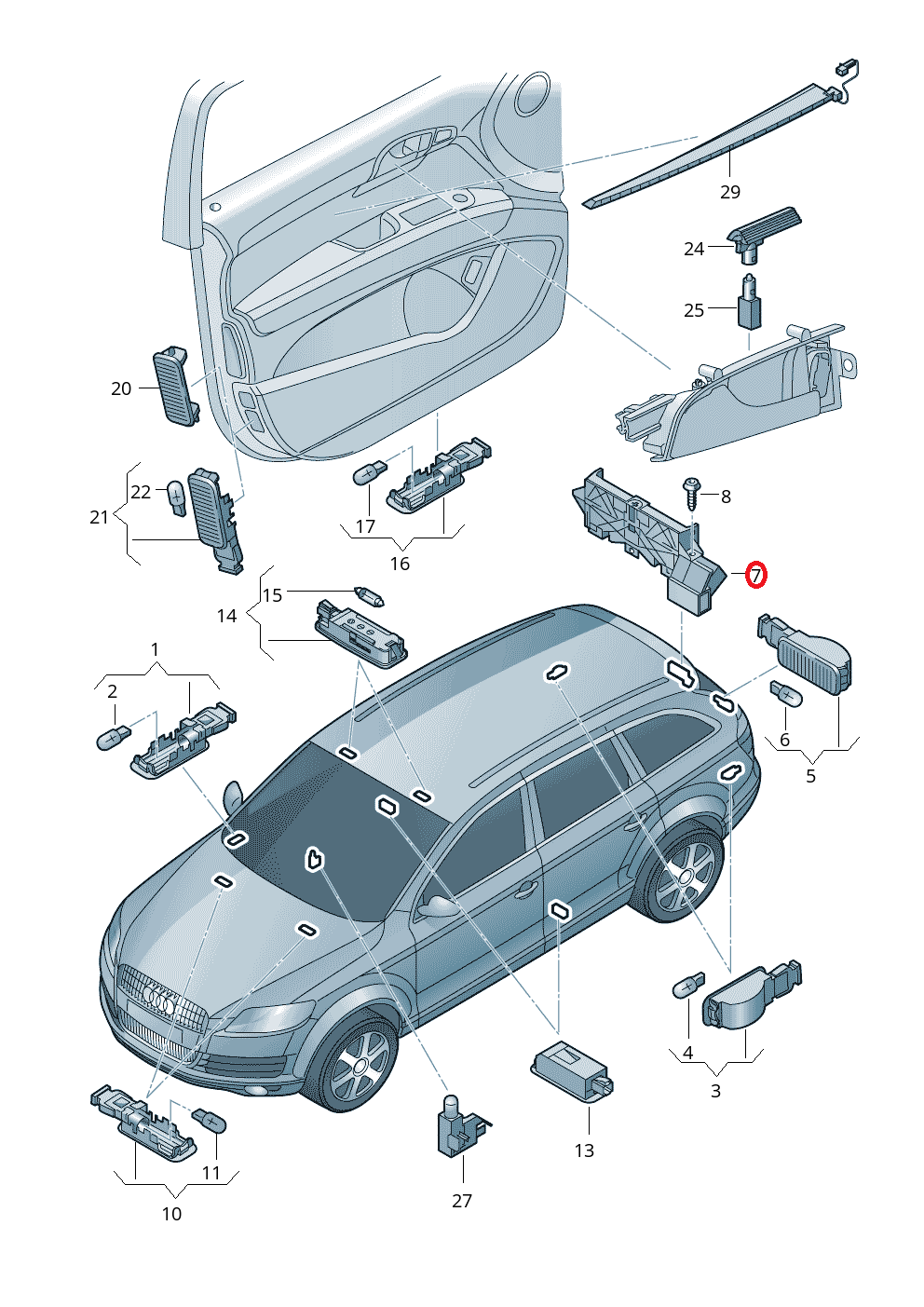 Audi 4L0959121 Genuine OEM Switch for sale online | eBay