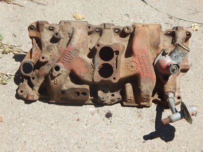 OEM small block Chevrolet 2 barrel intake manifold | eBay