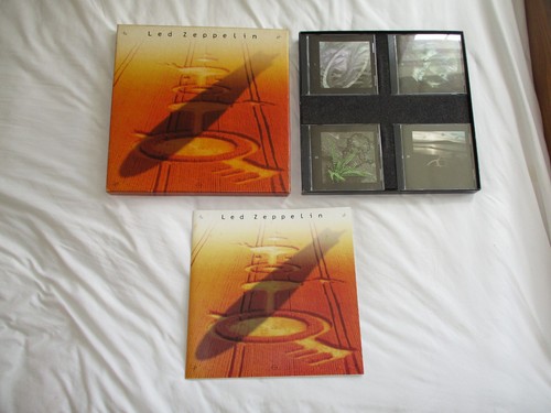 LED ZEPPELIN 1990 4-COMPACT DISC BOXED SET ATLANTIC 782144-2 w/Booklet ...