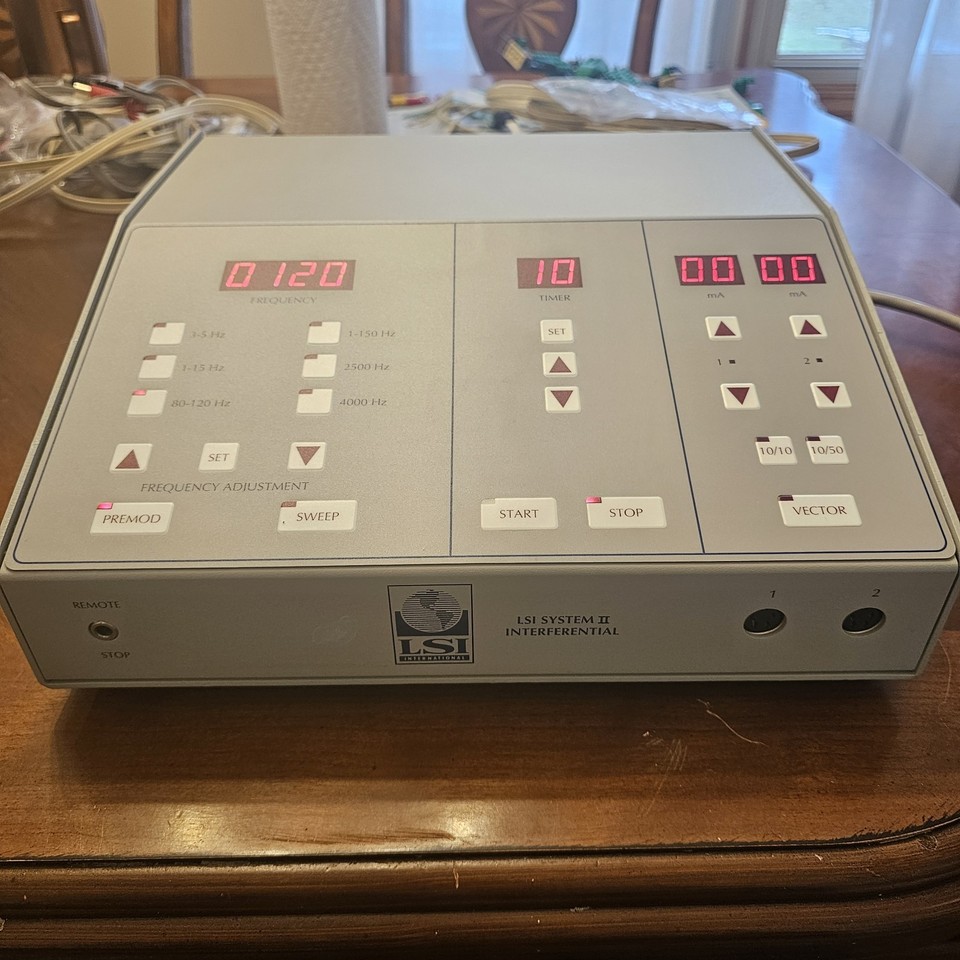 LSI System II Interferential Electrotherapy Unit | eBay