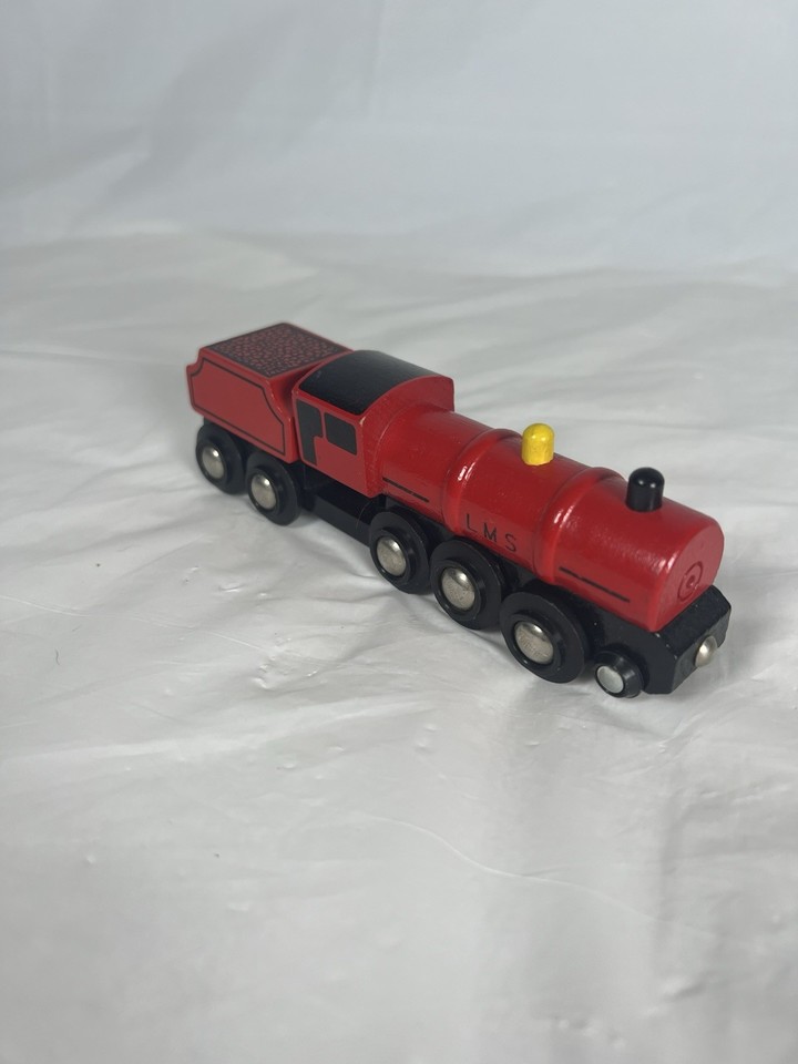Brio Wooden Train Red Engine LMS LONDON MIDLAND SCOTTISH RAILWAY 33411 ...