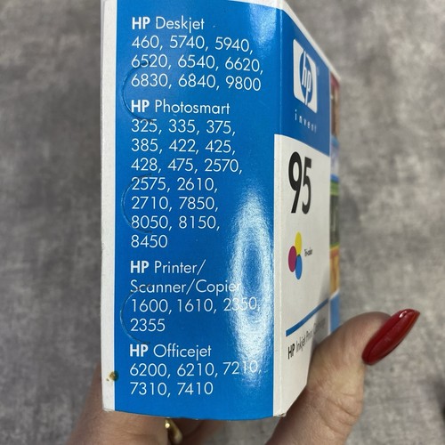 "NEW" Vivera HP 95 Inkjet Print Cartridge C8766WN Tri-color, Expired 8 ...