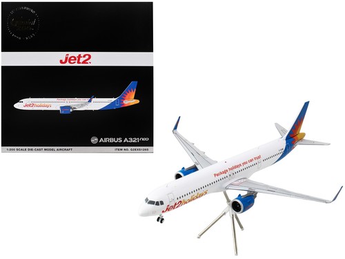 Airbus A321neo Commercial Aircraft "Jet2Holidays" (G-SUNB) White with ...