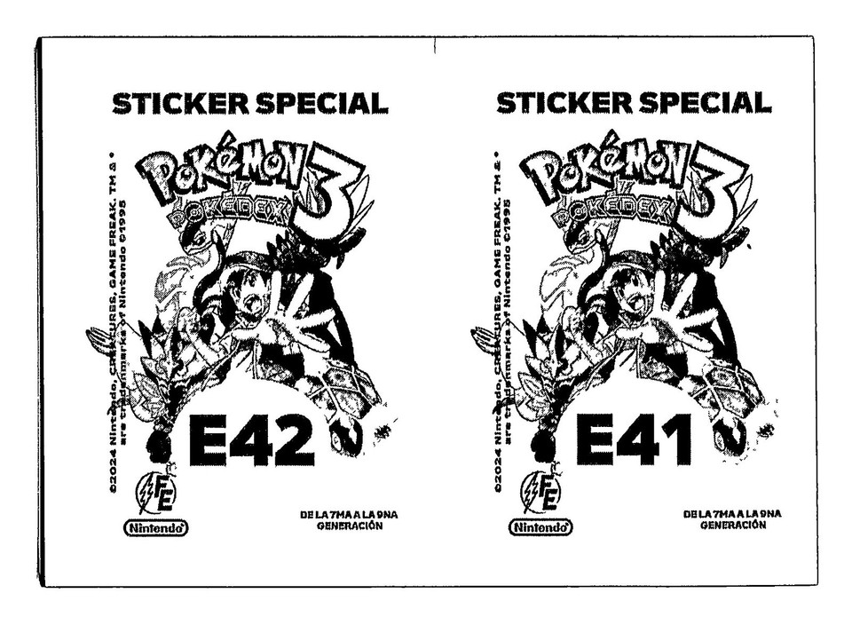 Pokemon - Ogerpon E41/E42 - Holo - Sticker | eBay