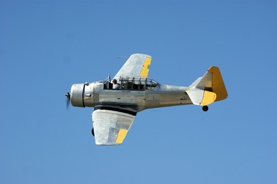 North American BT-9 Trainer Aircraft Wood Model Replica Large Free ...