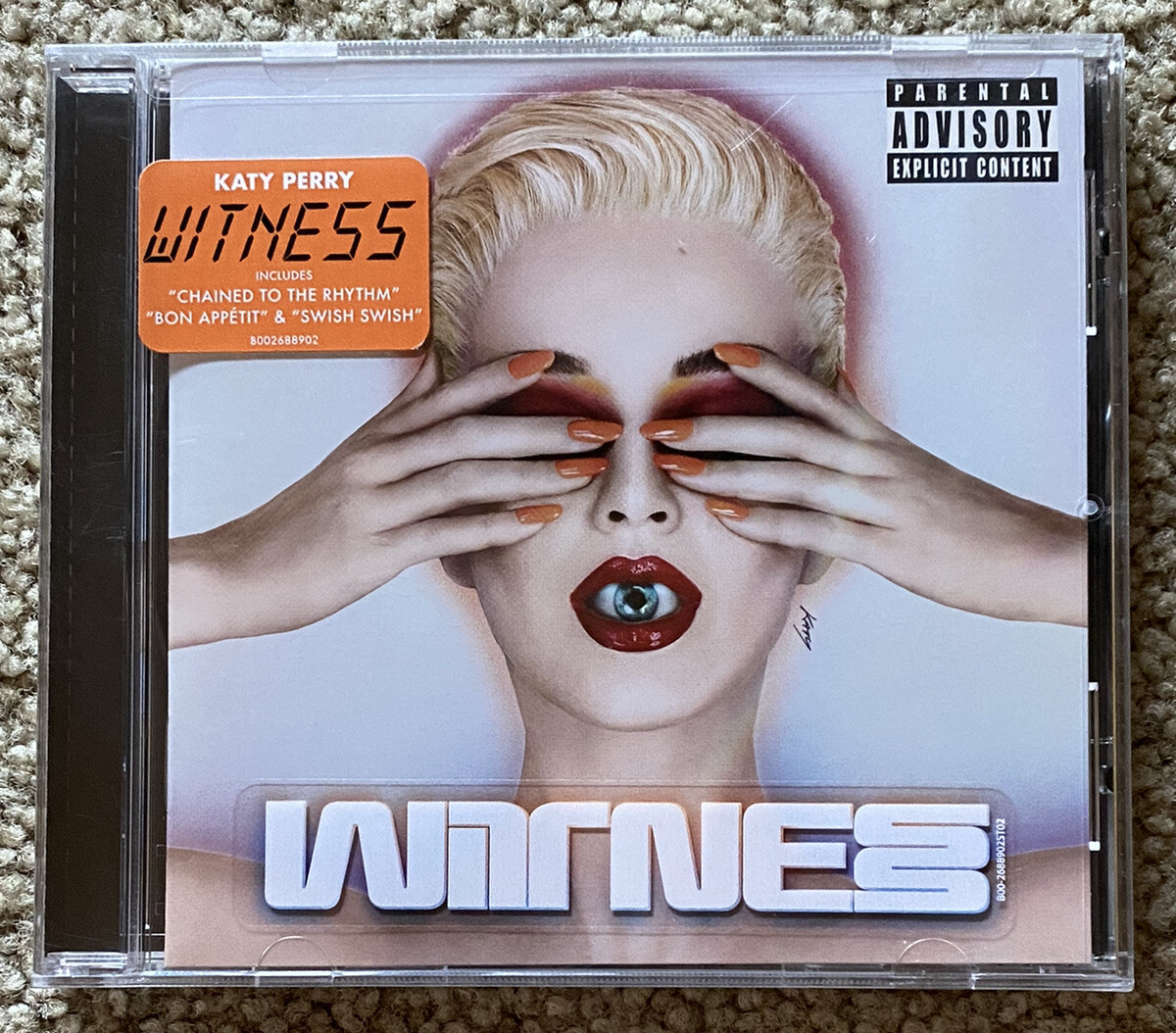 New! KATY PERRY Witness (CD, 2017) [PA] Capitol B002688902 Sealed! MINT ...