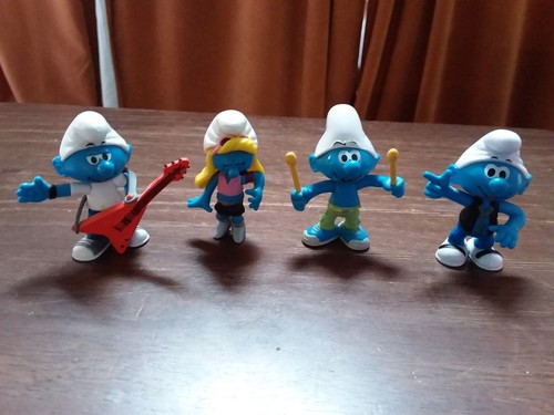 2000 Smurfs Jakks Rock Band Figures Lot of 4 | eBay