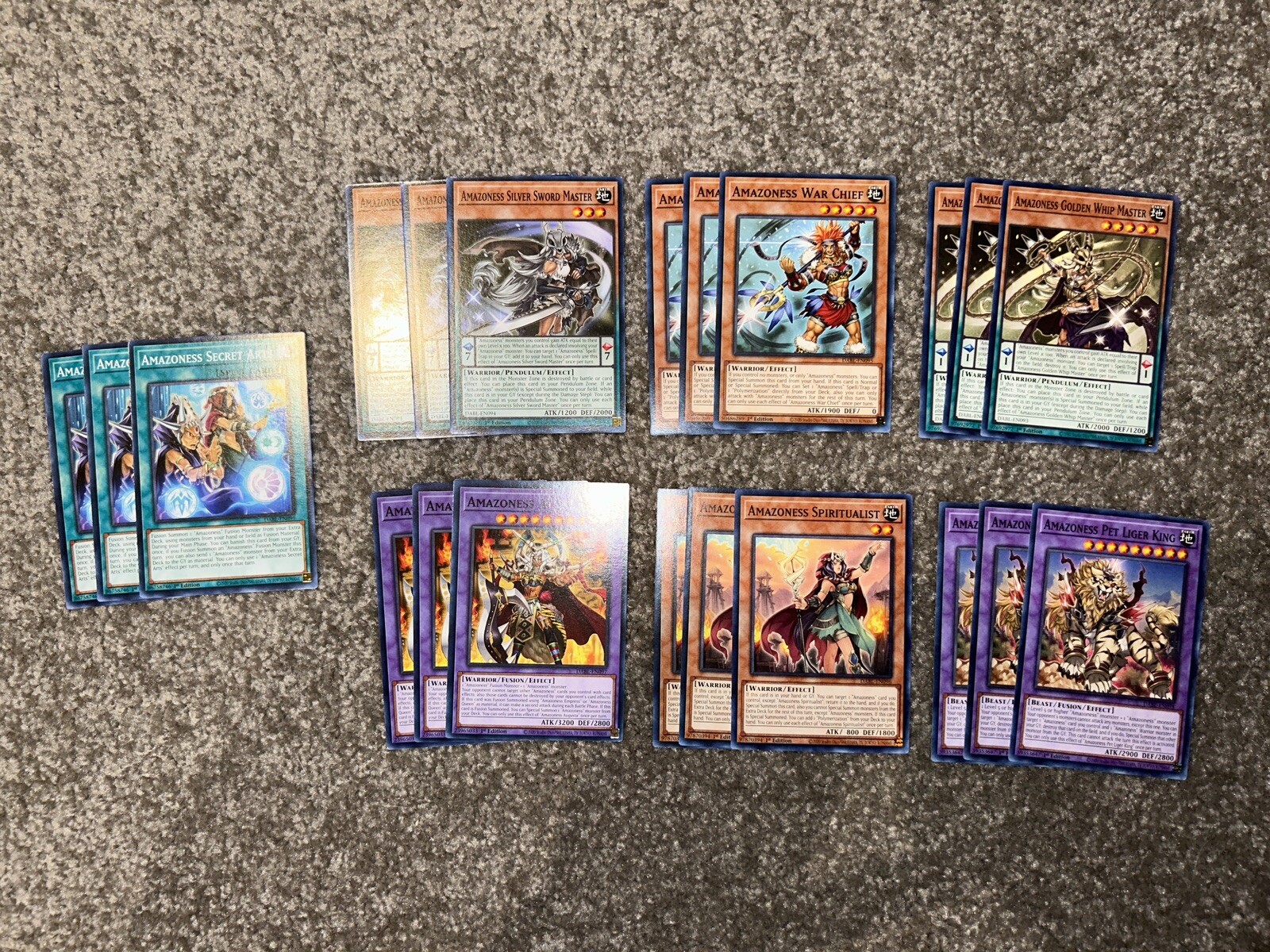Yugioh - Amazoness Deck Core - DABL-EN - Darkwing Blast - commons | eBay