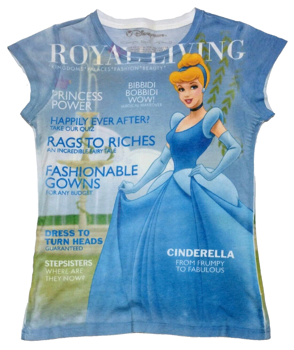 Rare Vintage 90s Disney Princess Cinderella Graphic P… - Gem