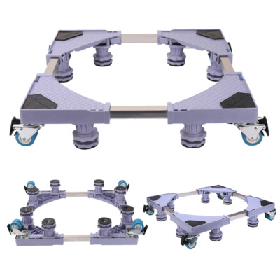 UNIVERSAL Washing Machine Appliance Wheel Adjustable Trolley Roller ...