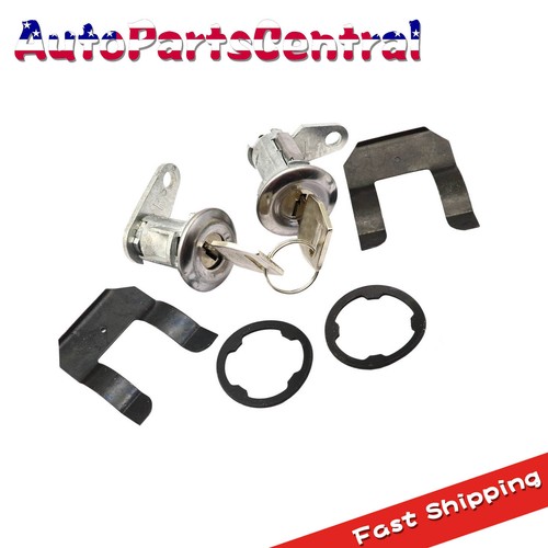 FIT 1980-1991 FORD F-150 F-250 RANGER DOOR LOCK CYLINDER SET 2 KEYS ...
