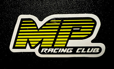 MP Racing Club Facebook Club Logo Sticker Approx Size 2-3/4”X 1” Glossy ...