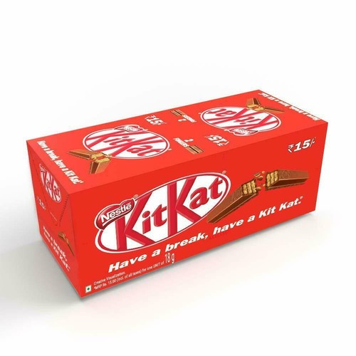 2 Fingers Wafer Bar From Nestle-KitKat - 18 gm x 40 - Pack of 40 - Free ...