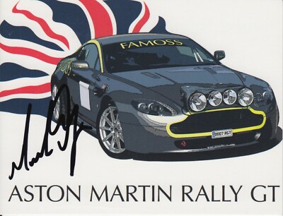 Mark Higgins Hand Signed Promo Card - Rally Autograph. | eBay UK