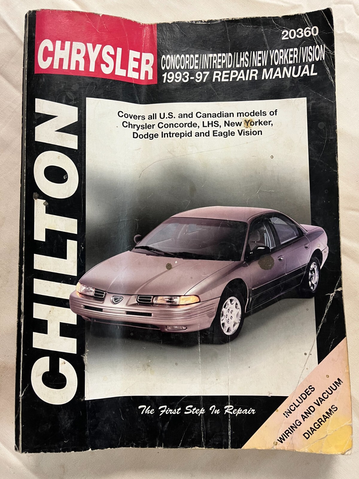 Chilton#20360 Chrysler Concorde/Dodge Intrepid/LHS/New Yorker/Eagle ...