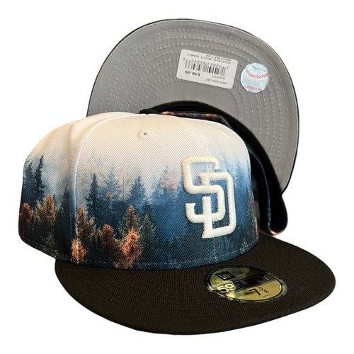 New Era San Diego Padres 59FIFTY Fitted Hat Cap Photoreal Pack Size 7 3 ...