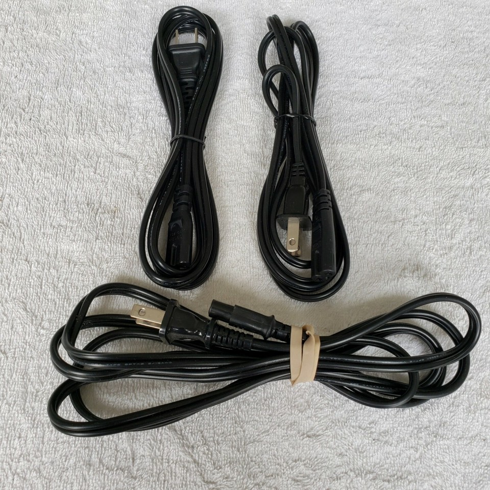 POWER SUPPLY CORD LAPTOP REPLACEMENT CABLE 1 NEW, 2 USED | eBay