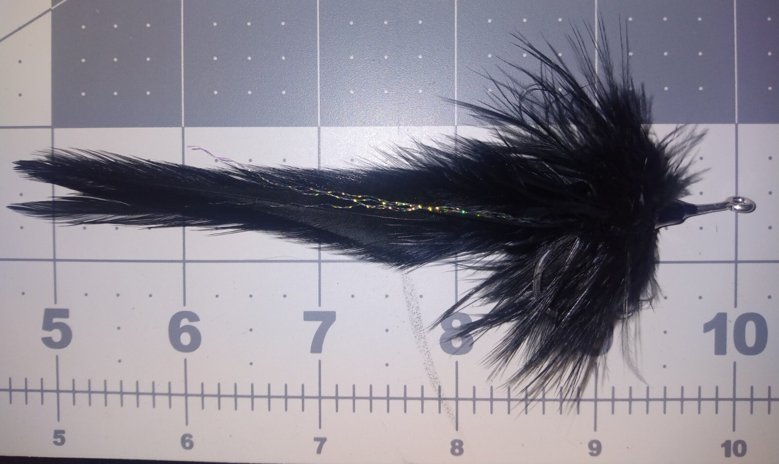 1 Each 4/0 Black tarpon Snake Fly tied on Gamakatsu SL12S hook ,Tarpon ...