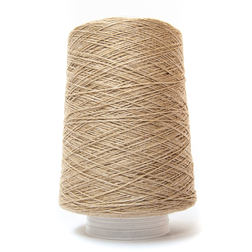 200G BEIGE MIXTURE 2/14NM 55% LAMBSWOOL 45% COTTON YARN LT BEIGE | eBay UK