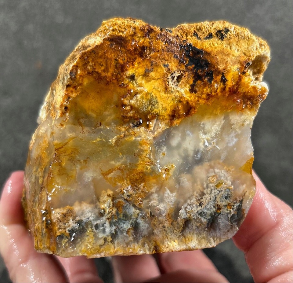 Pink Lady Plume Agate *Graveyard Point Vein Rough *2 pounds - Idaho ...