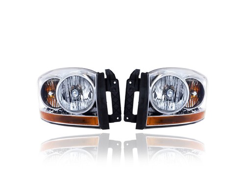 Headlight for 06-06 RAM Pickup 1500/2500/3500 Halogen Set 55077794AD ...