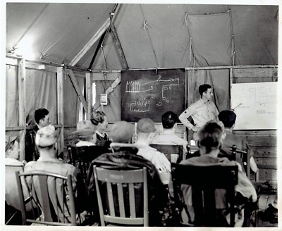 1943 Original Photo WW2 US Army Mobile Training Units teaching Fighter ...