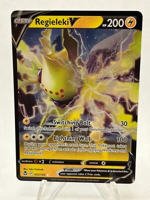 Pokemon TCG - Regieleki V 057/195 Silver Tempest Ultra Rare Holo | eBay