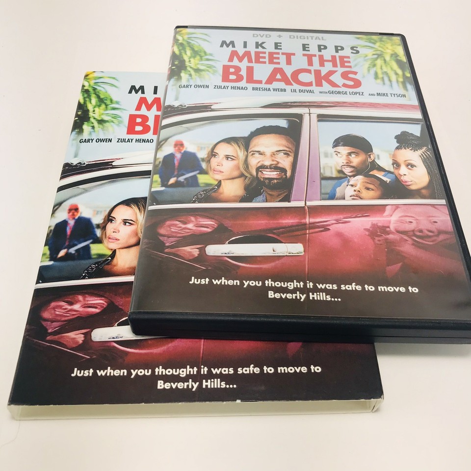 Meet The Blacks (DVD, 2016) Mike Epps George Lopez parody comedy racial ...
