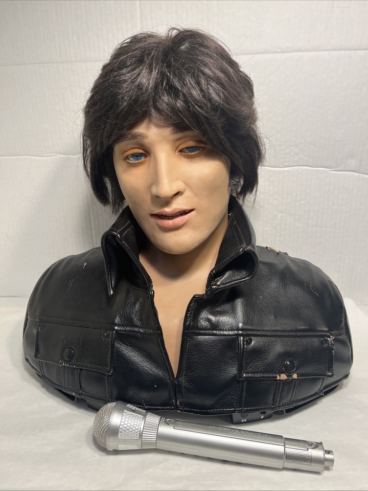 Elvis Presley Lifesize - Singing & Talking Animatronic Robot Statue ...