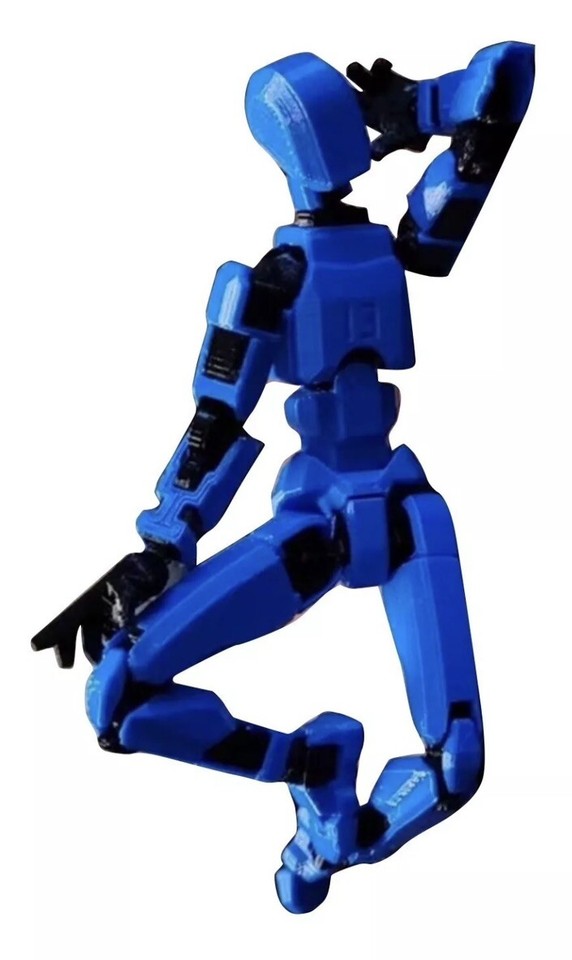 T13 Action Figure, Titan 13, Dummy 13, Toy Robot, 3D Printed Jointed ...