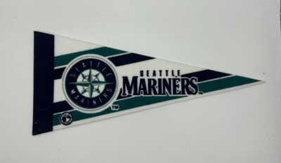 Seattle Mariners Vintage MLB Mini Pennant 9in x4in Felt Banner Flag ...