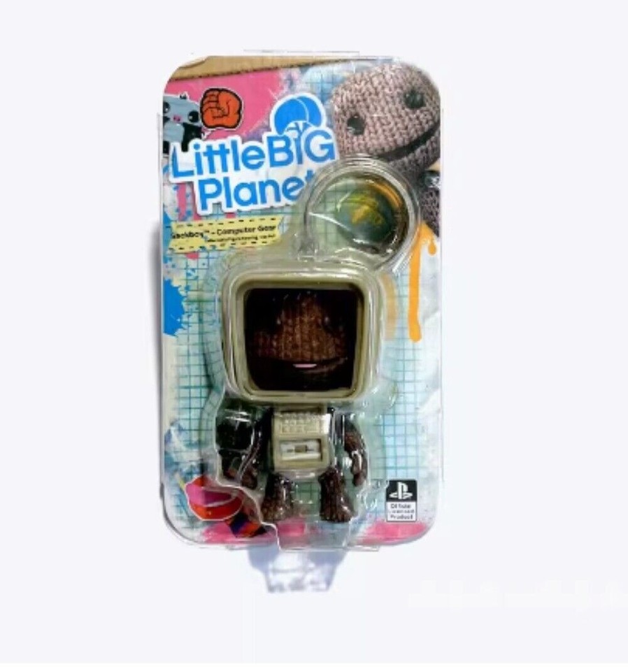 Little Big Planet Figure Sackboy Sackbot Console Kitty 3'' 6'' Toys ...