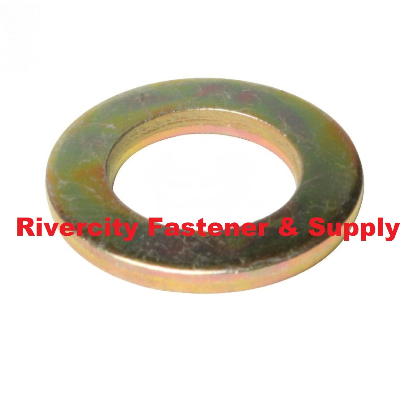 M10 Flat Washers 10mm x 20mm x 2mm Steel Yellow Zinc Plated washer | eBay